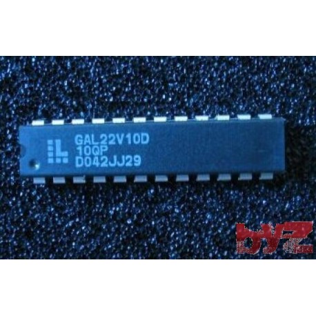 GAL22V10D-10QP - Logic Device Programmables DIP 24 GAL22V10D-10Q ...