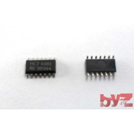 HCF4081BM1 - CD4081BM AND Gate 4-Ele. 2-IN CMOS SOP 14 HCF4081BM ...
