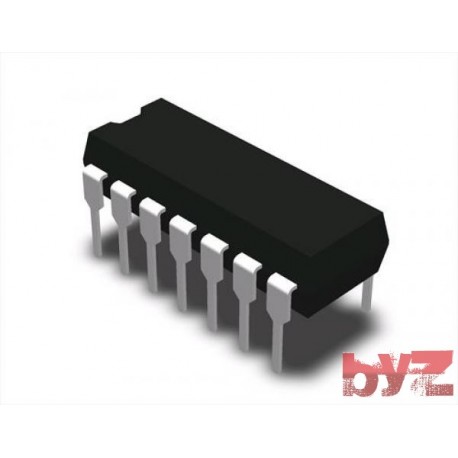 M74HC03B1R - Gate Nand DIP 14 M74HC03 74HC03 CD74HC03 SN74HC03 74LS03 - BYZ