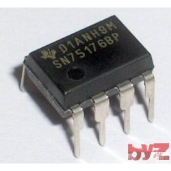 SN75176BP - Transmitter/Receiver DIP 8 SN75176B SN75176 75176BP 75176B 75176 - BYZ