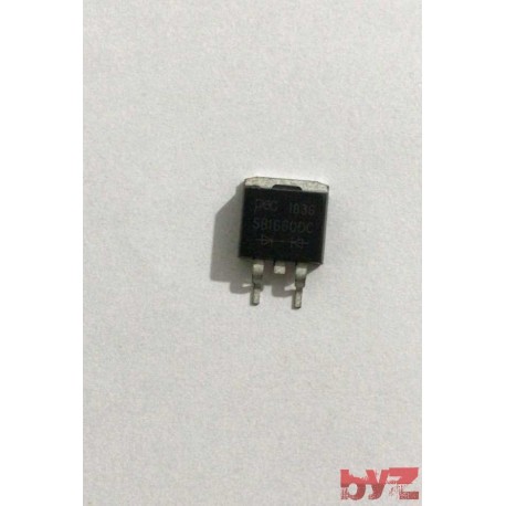 SB1660DC -Rectifier Diode, Schottky, 1 Phase, 2 Element - BYZ