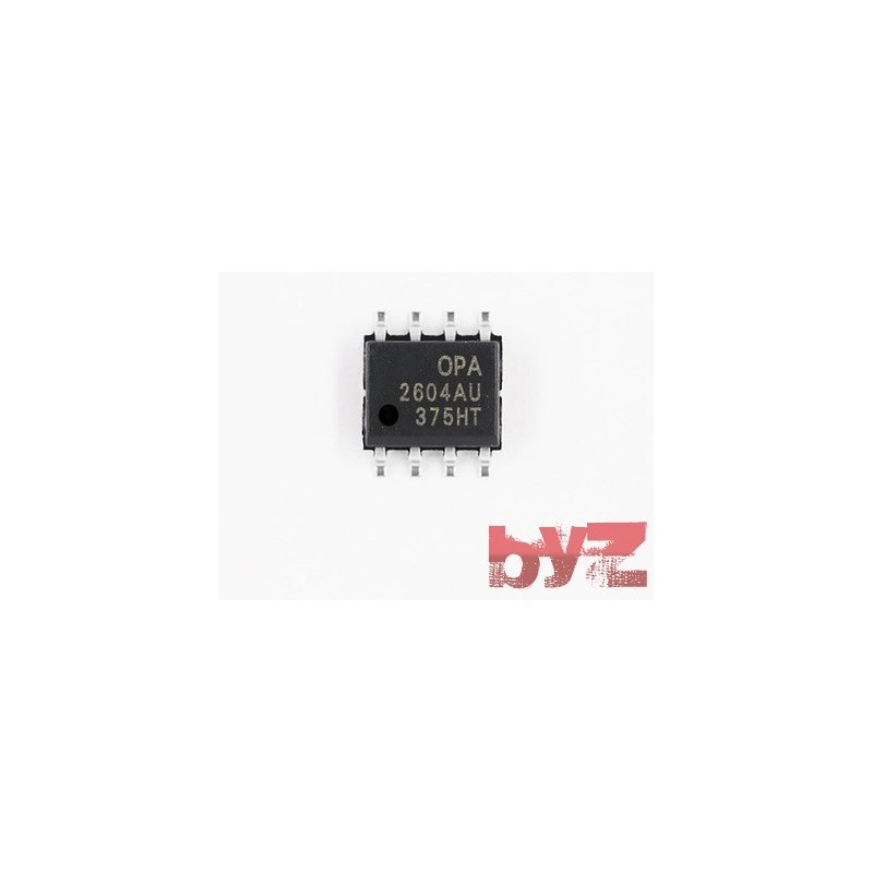 OPA2604AU - IC OPAMP GP 2 CIRCUIT 8SOIC - BYZ